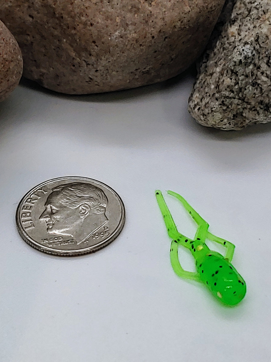 Bugz 3/4" - Lime Flash 020 – J and S Soft Plastyx